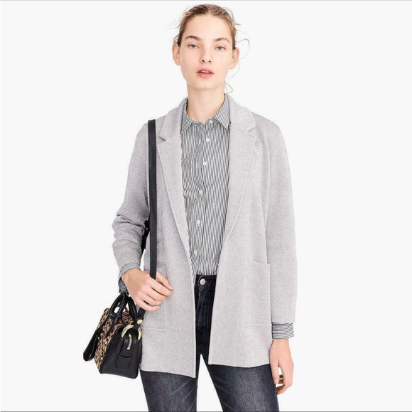 J Crew Sophie Sweater Blazer